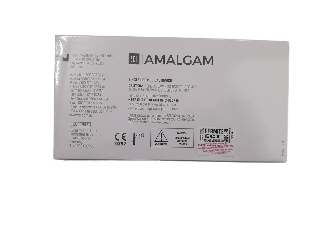 SDI Permite Capsules Spill 2 High Strength Amalgam Capsules – Dental Prod