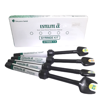 Tokuyama Estelite Alpha Syringe Kit + Tokuyama Palfique Bond 1ml ...
