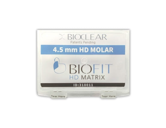 Bio-Clear Biofit HD Matrix - 4.5mm Molar – Dental Prod