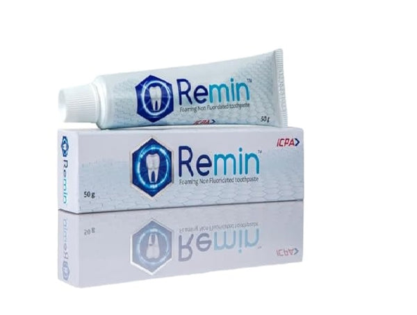 ICPA Remin Foaming Non-Fluoridated Toothpaste 50 gm – Dental Prod