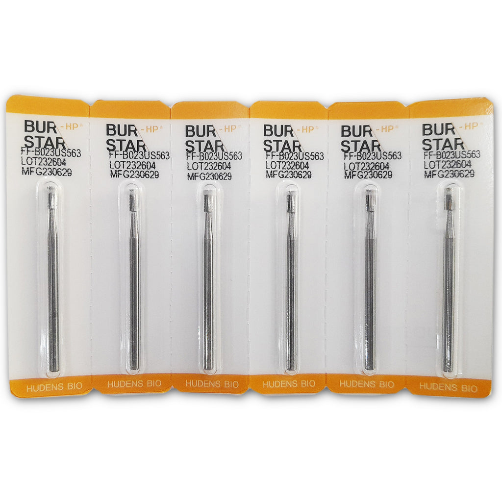 Bur Star- Hp Carbide Bur (Pack of 6) Dental Lab Material – Dental Prod