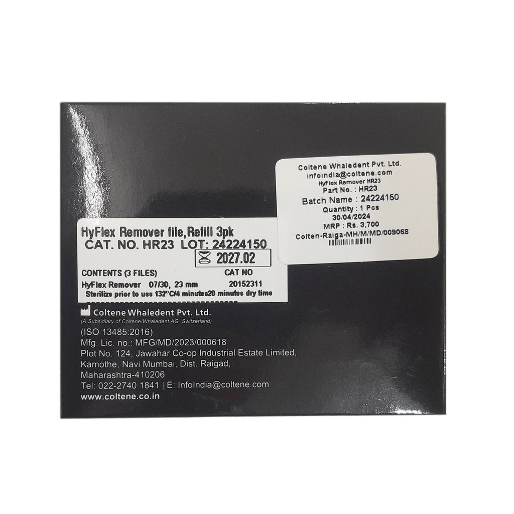 Coltene Hyflex Remover Retreatment Rotary Files (Assorted) – Dental Prod