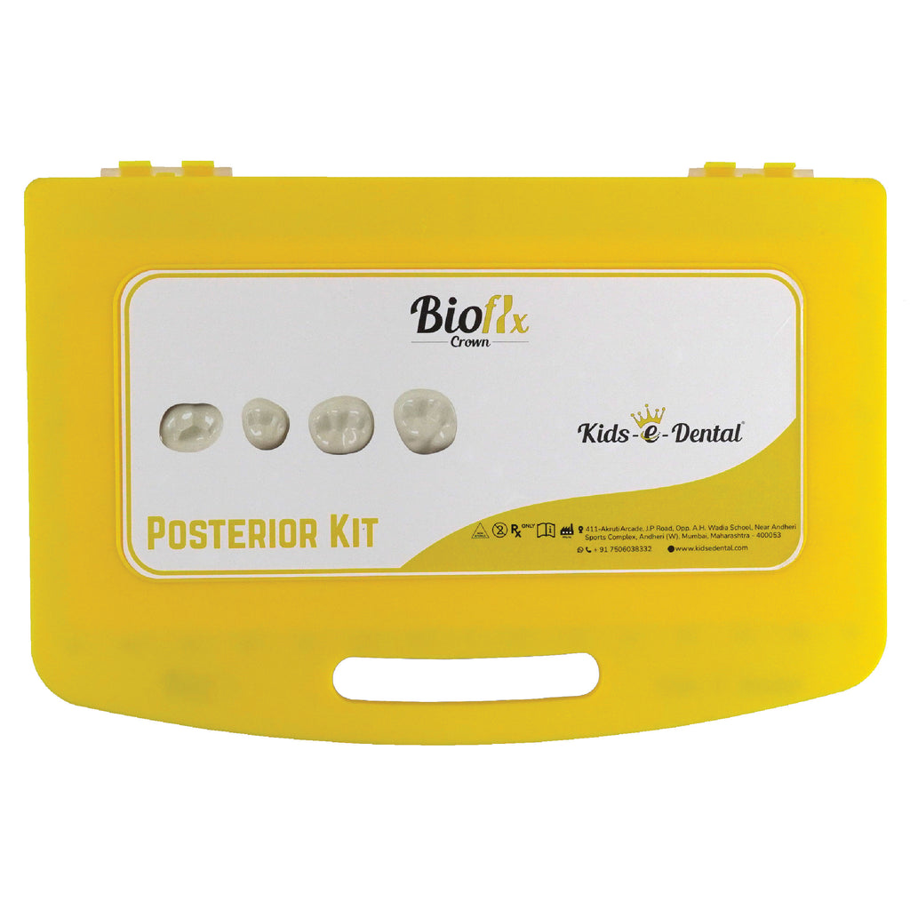 Kids-e-Dental Bioflx Posterior Crown Kits (24 Crowns) – Dental Prod