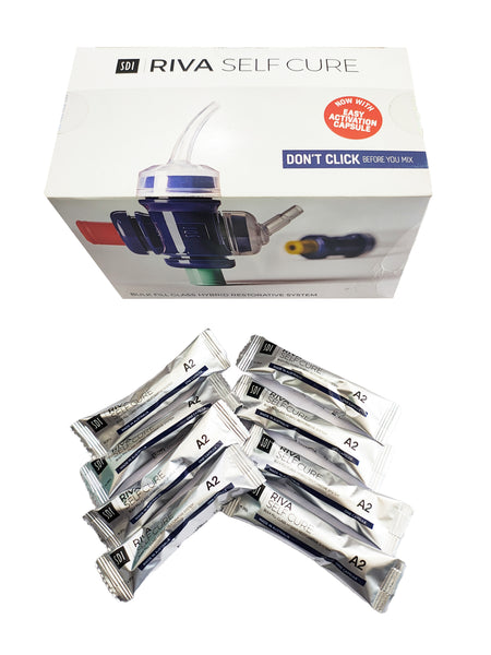 SDI Riva Self Cure 50 Capsules - Bulk Fill Glass Hybrid Restorative Ce ...