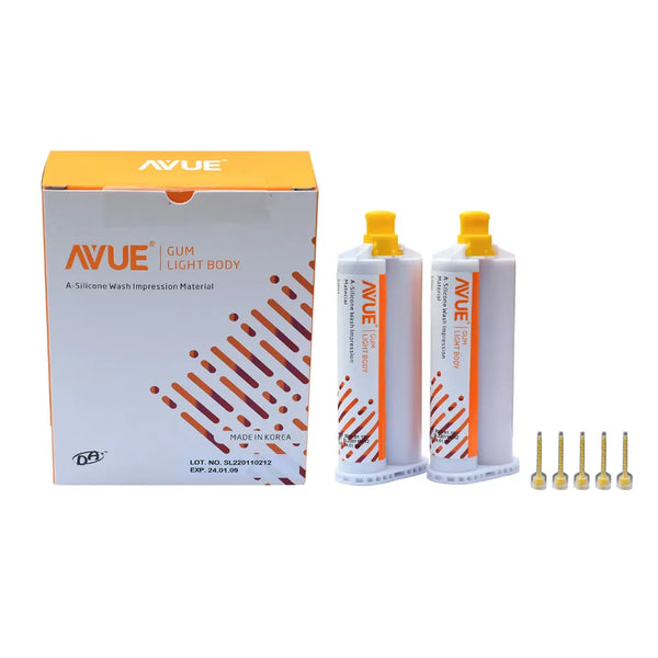 Avue Gum Light Body Elastomeric Impression Material - 2x50ml – Dental Prod