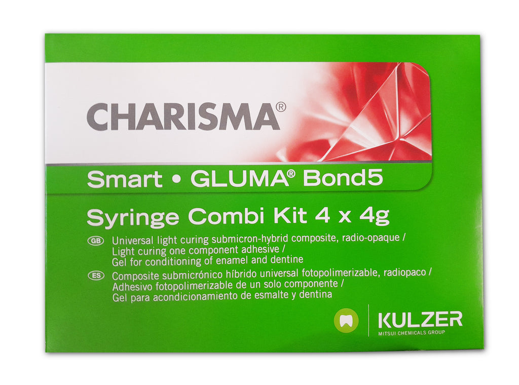Kulzer Charisma Smart Composite Restorative Kit - 4 x 4g Syr with glum ...