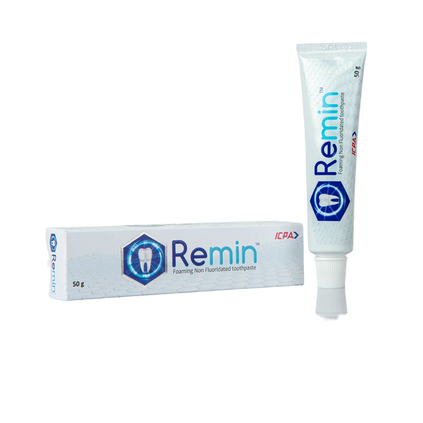 ICPA Remin Foaming Non-Fluoridated Toothpaste 50gm (Pack of 5) – Dental ...