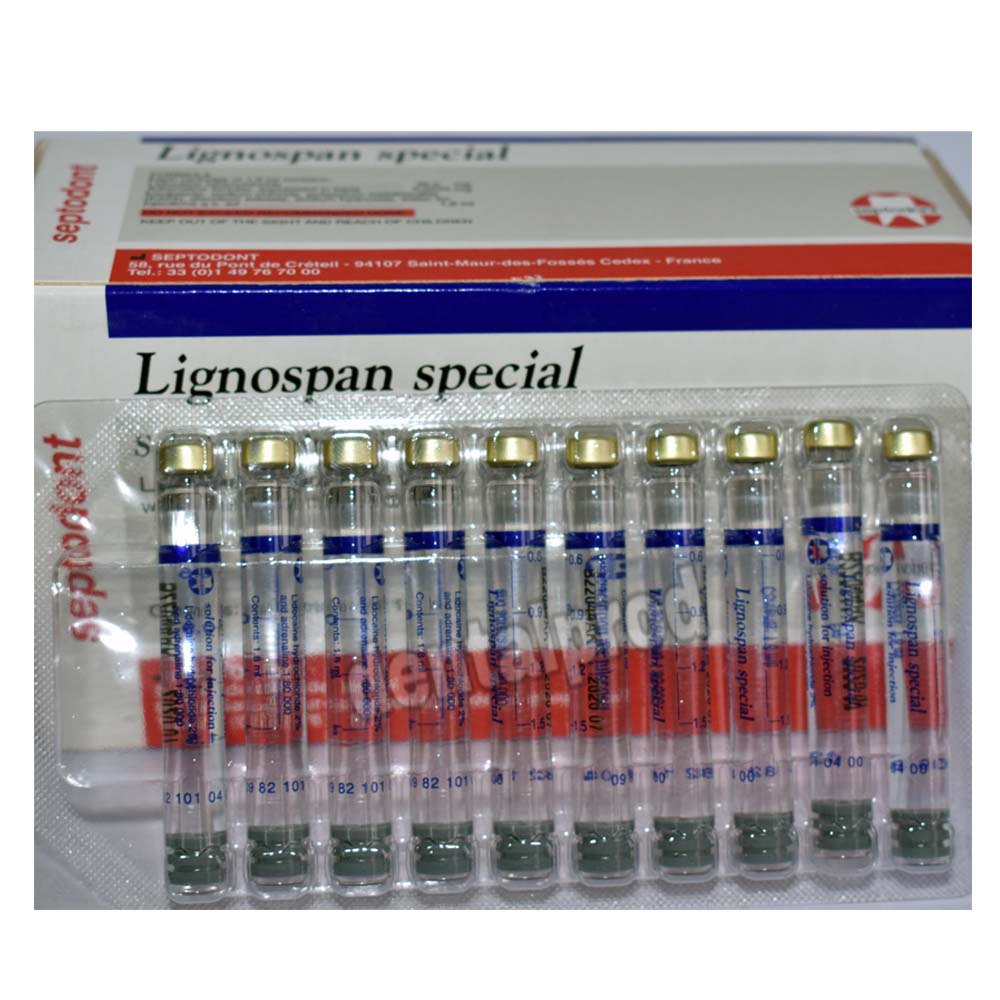 Dental Local Application Solution Lignospan Special for Professional U ...