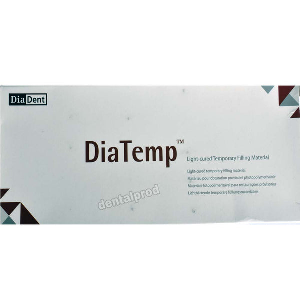 Diadent Dia Temp Blue Temporary cement / Light Cured Dental Filling Ma ...
