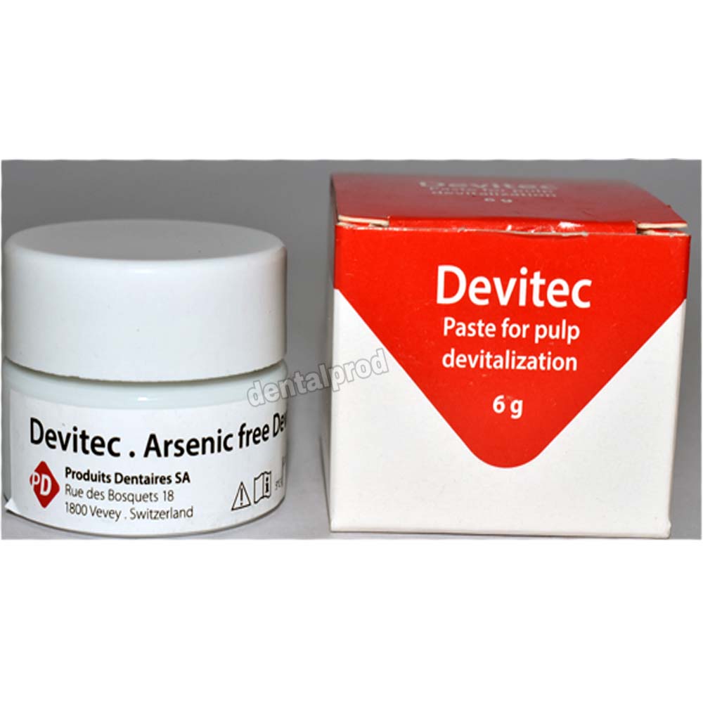 PD Swiss Devitec (Pulp Devitalization Dental Paste 6gm Jar) – Dental Prod