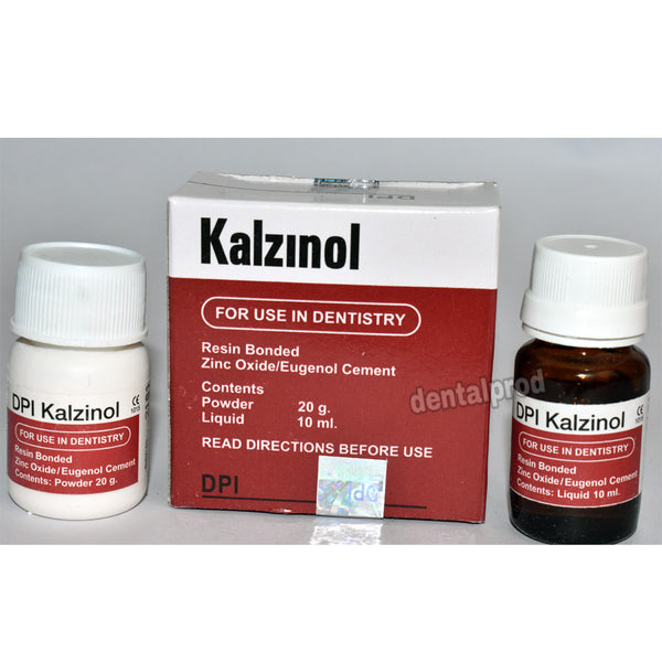 DPI Kalzinol Resin Bonded Dental Zinc Oxide Eugenol Cement – Dental Prod