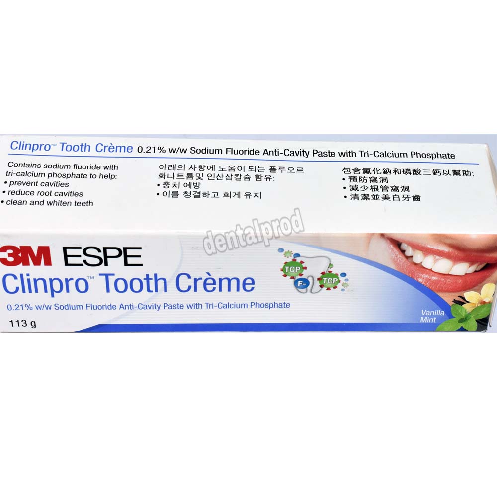 3M ESPE Clinpro Tooth Creme / Anti cavity Toothpaste – Dental Prod