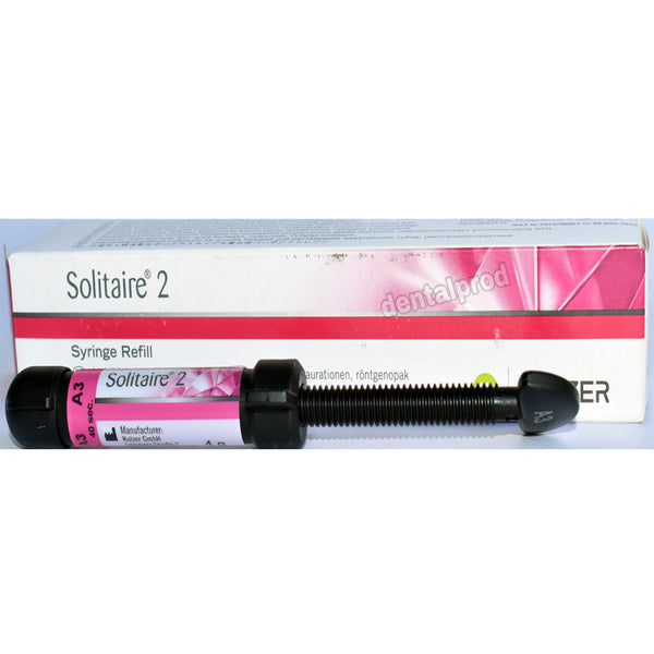 Kulzer Solitaire 2 Dental Composite Syringe Refill 4gm – Dental Prod