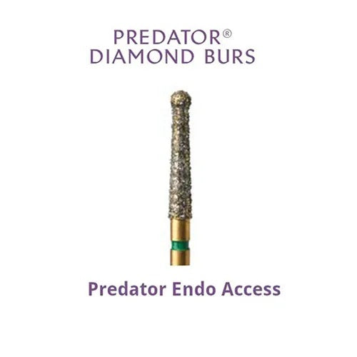 Prima Dental Predator Endo Access Diamonds Endo Range Burs (Pack of 5 ...