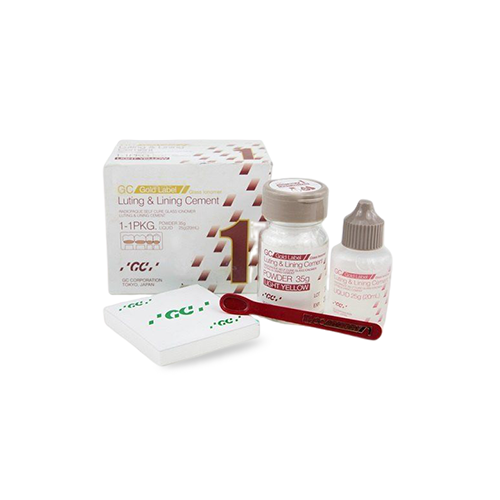 GC Gold Label 1 Luting & Lining GIC (Glass Ionomer Cement) – Dental Prod