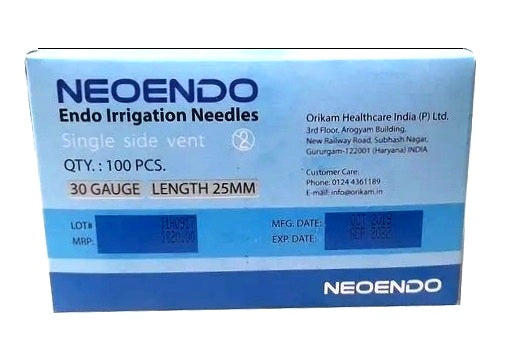 NeoEndo Side Vent Dental Irrigation Needles (Pack of 100) – Dental Prod