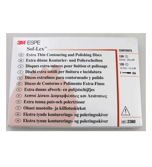 3M ESPE Soflex Polishing Discs Kit - 2380 Finishing and Polishing Dent ...